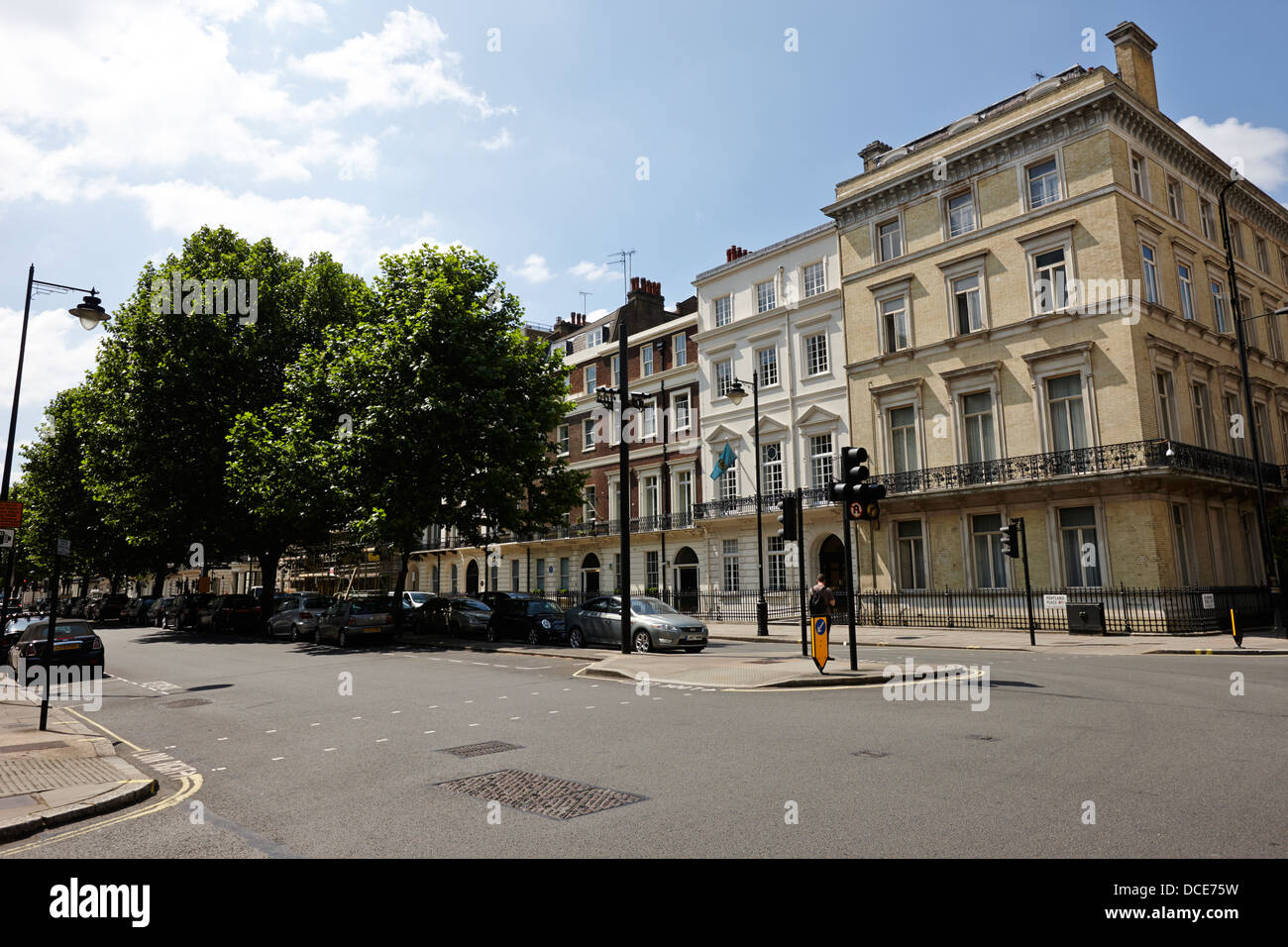 portland place Marylebone London England UK Stock Photo - Alamy