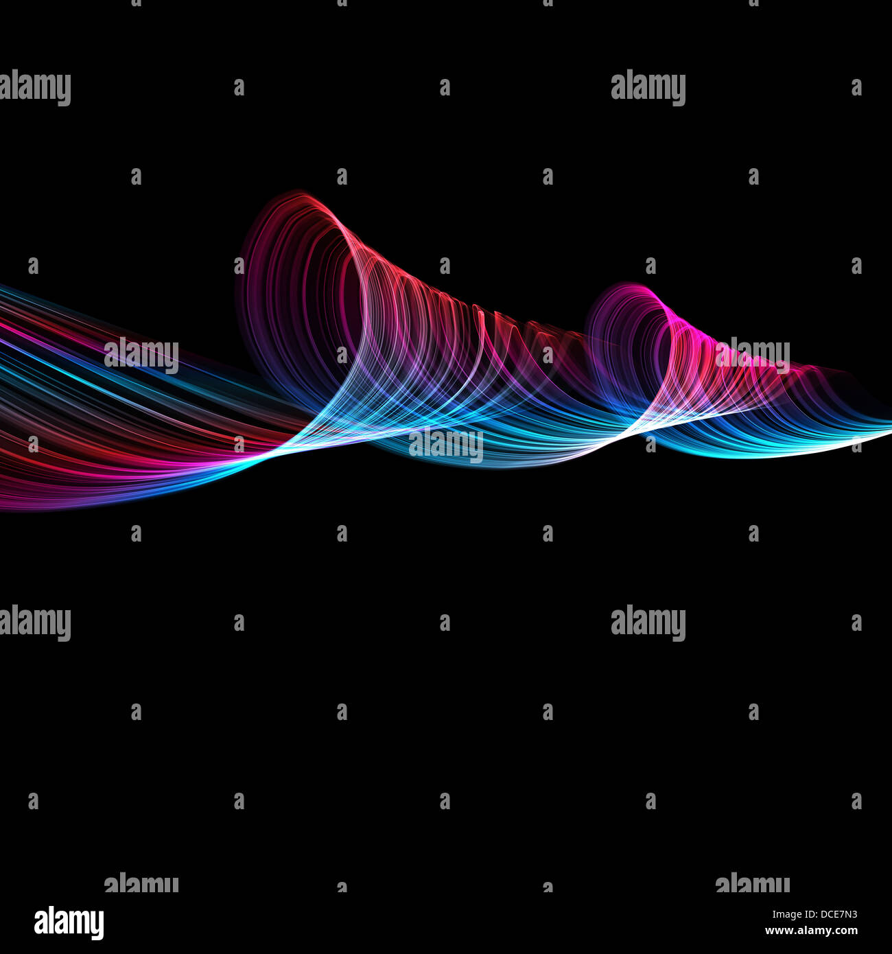 abstract colorful design waves Stock Photo - Alamy