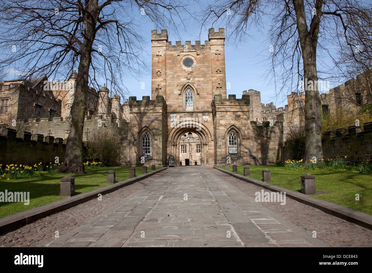 Durham Castle; Durham, England Stock Photo - Alamy