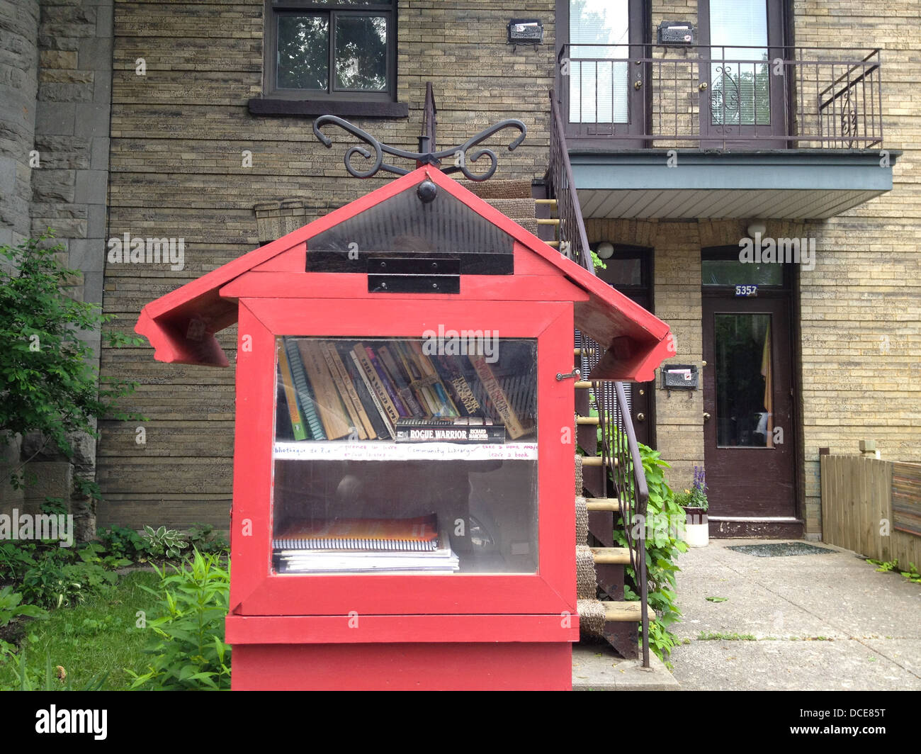 Little free library - Take a book, bring a book - encourages literacy ...