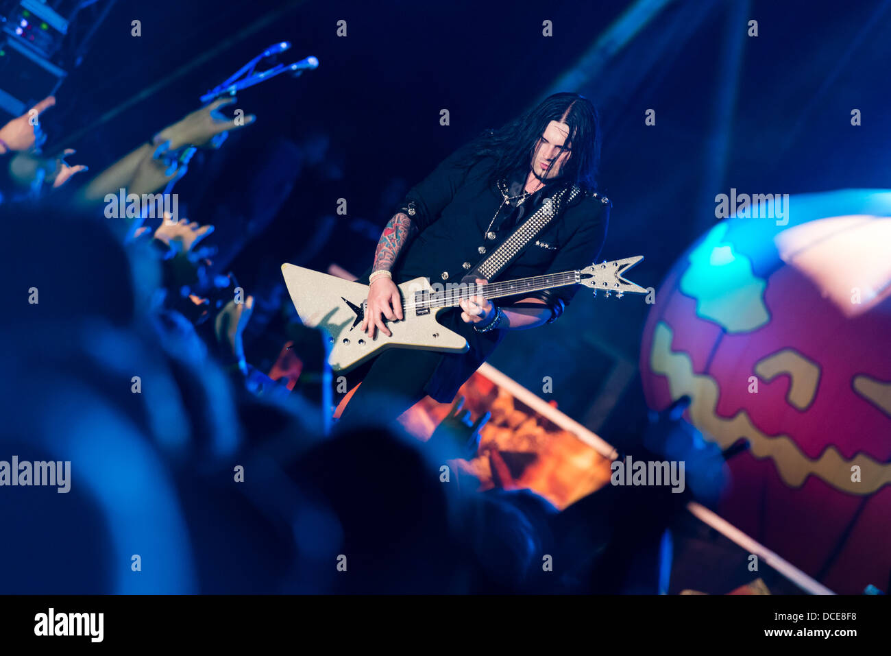 Sascha Gerstner - guitarist of the german power metal band Helloween ...