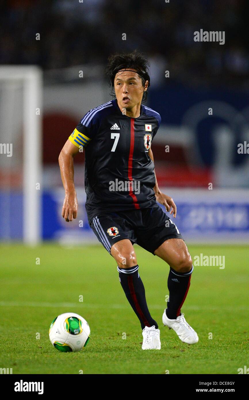 Miyagi, Japan. 14th Aug, 2013. Yasuhito Endo (JPN) Football / Soccer ...