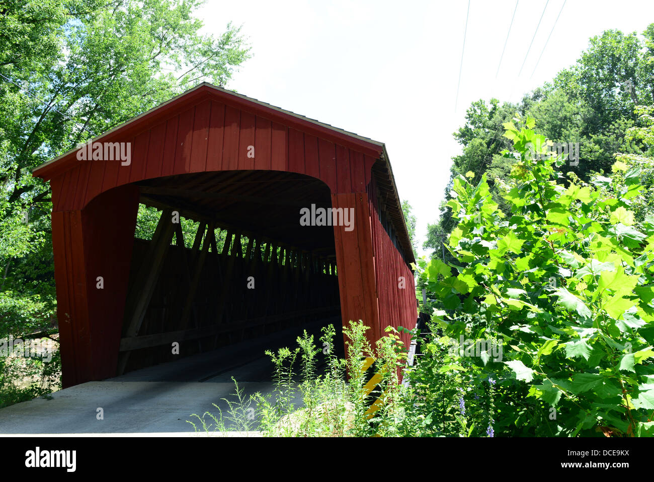 Howe truss bridge hi-res stock photography and images - Alamy