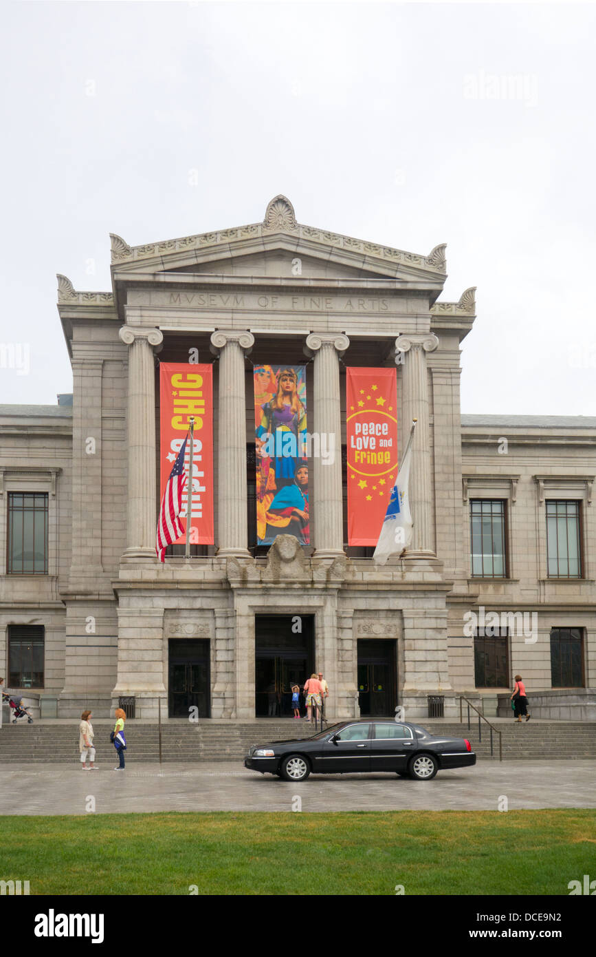 Collection exhibits outside exterior front entrance hi-res stock ...