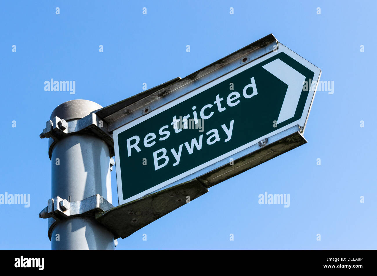 Restricted byway hi-res stock photography and images - Alamy