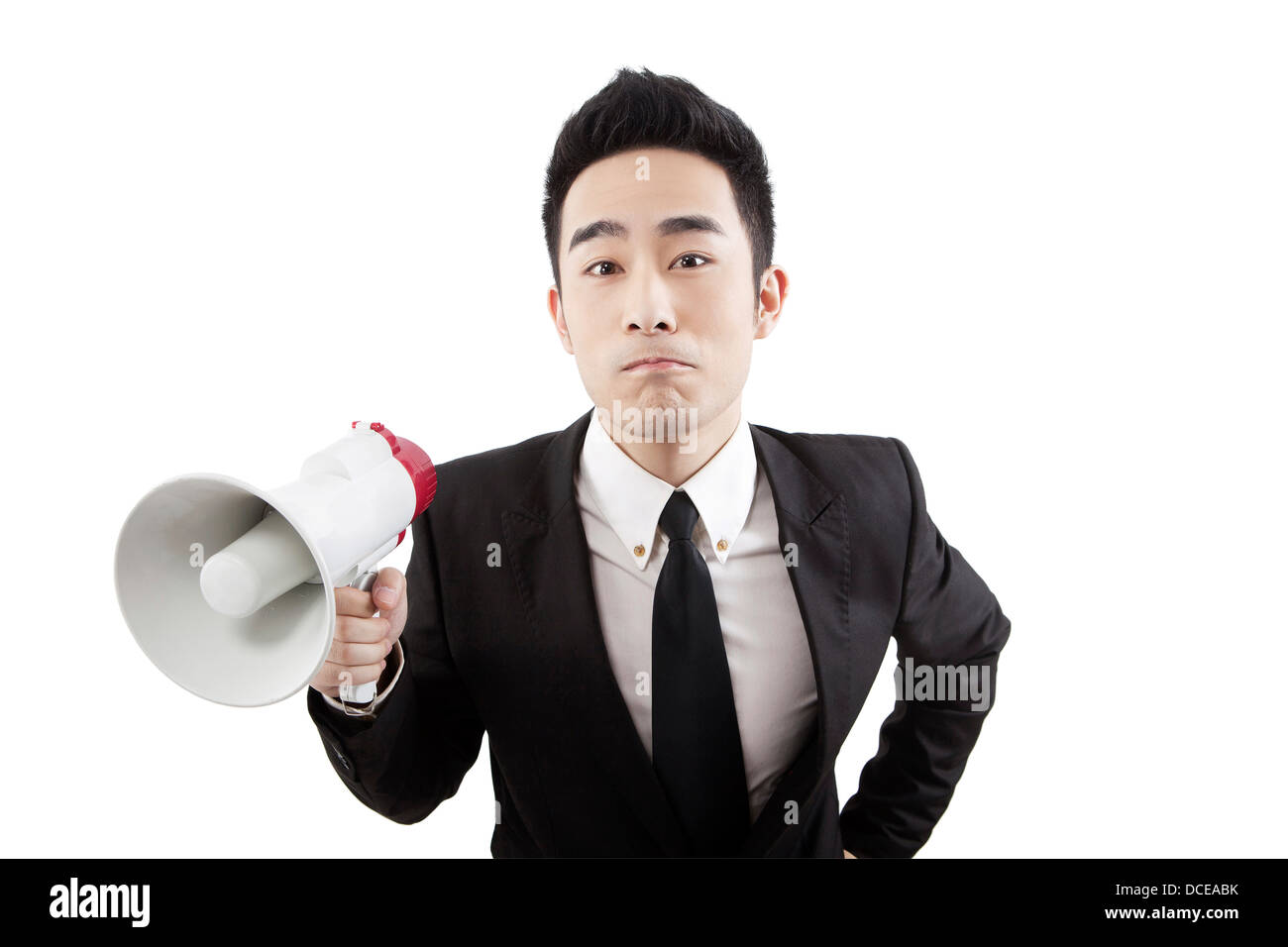 Business people and speakers Stock Photo - Alamy