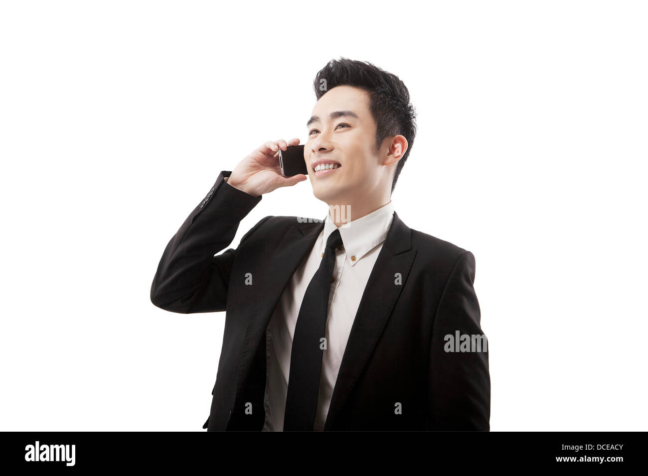 Business people calling Stock Photo - Alamy