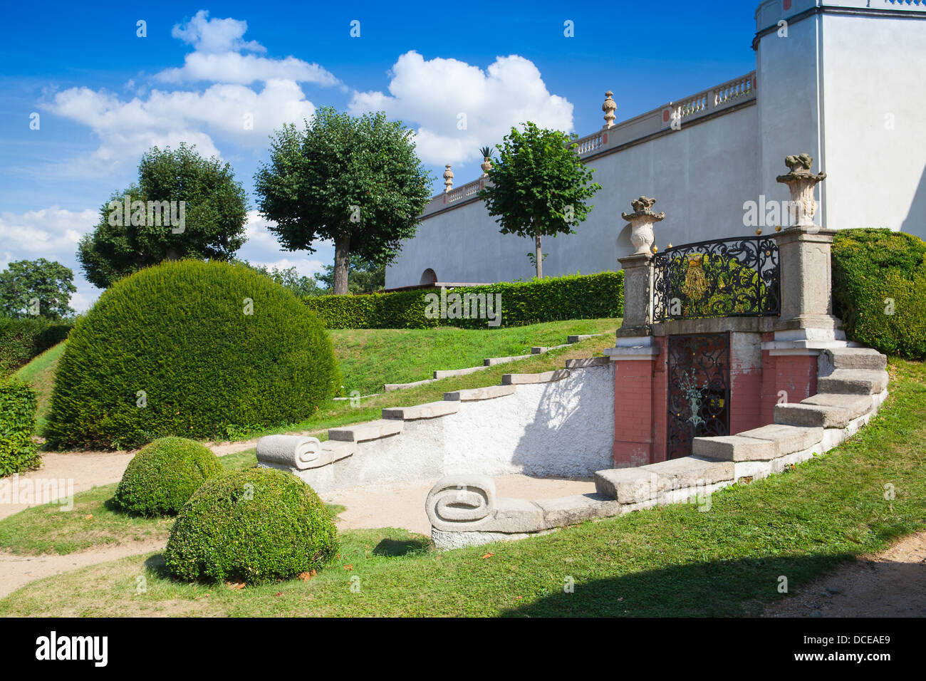 Castle in dobris hi-res stock photography and images - Alamy