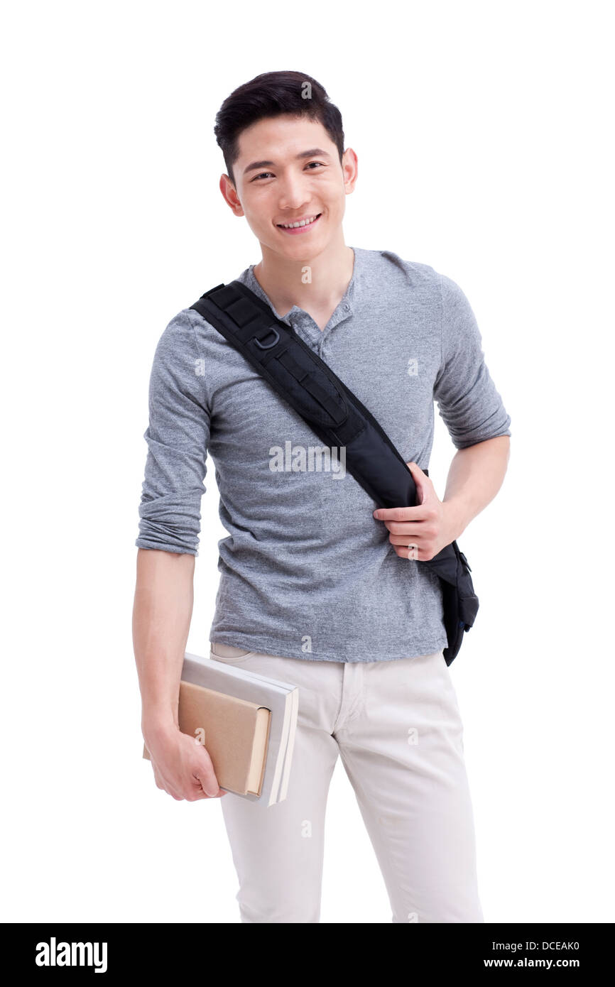 Male college student Stock Photo - Alamy