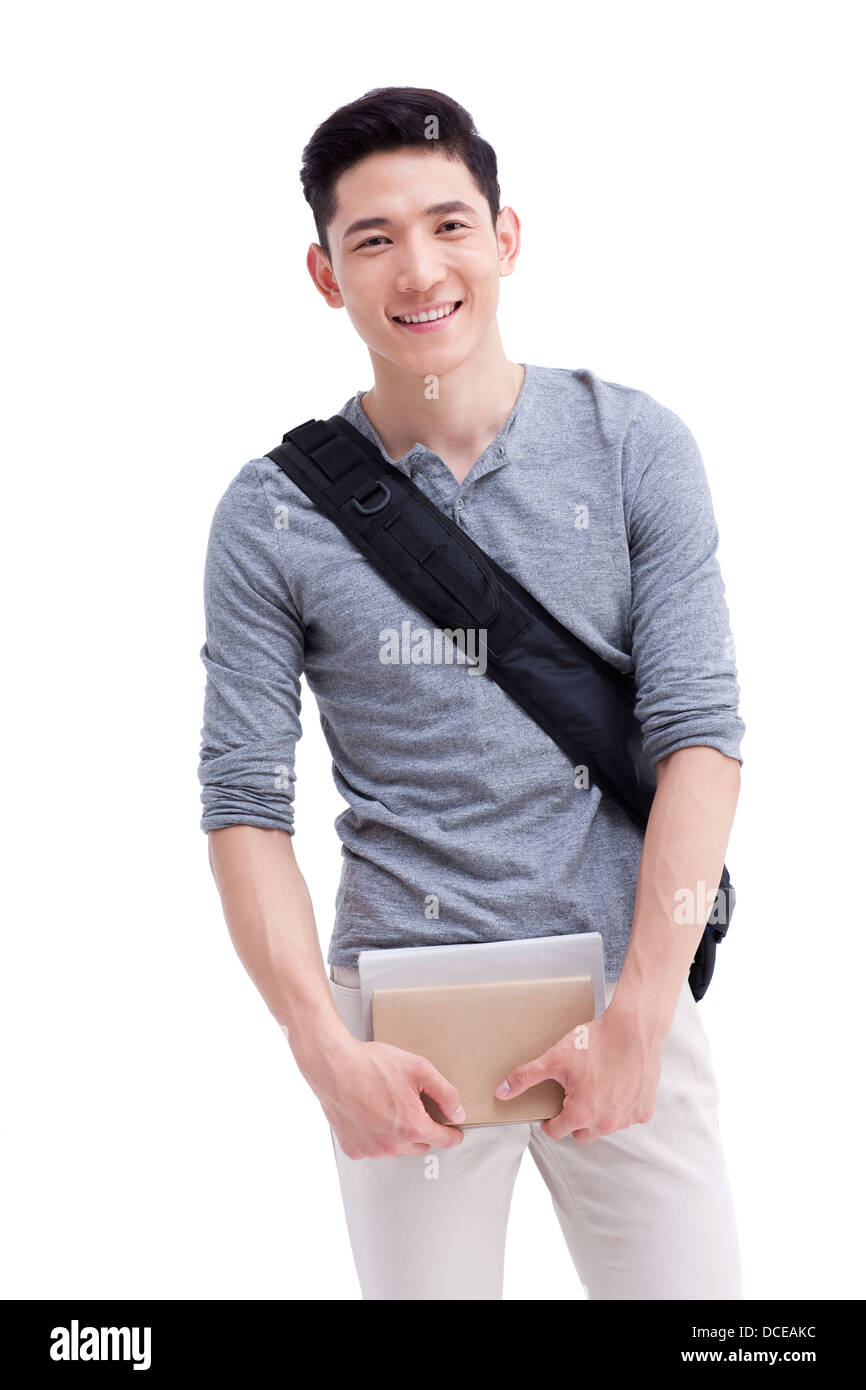 Male college student Stock Photo - Alamy