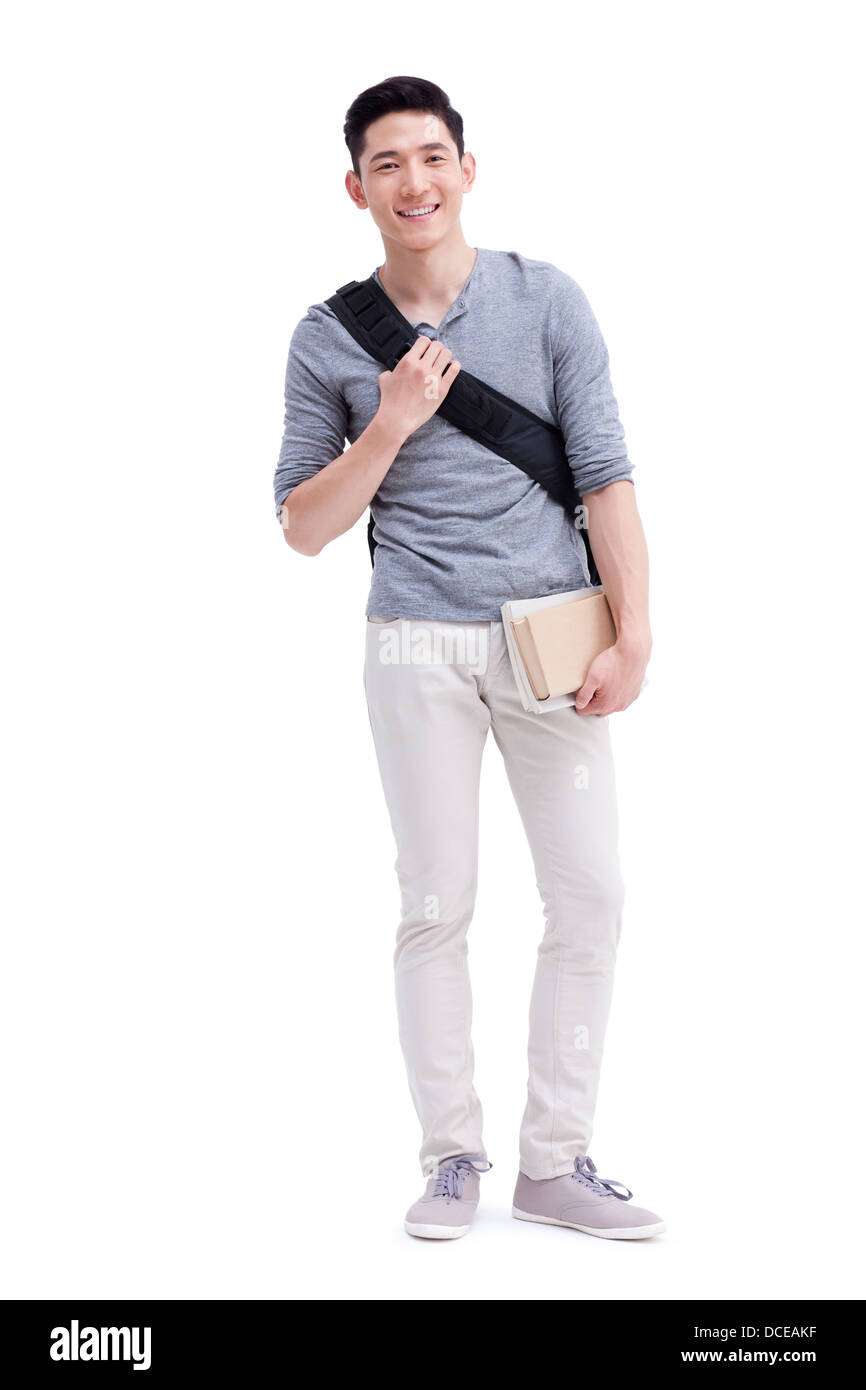 Male college student Stock Photo - Alamy