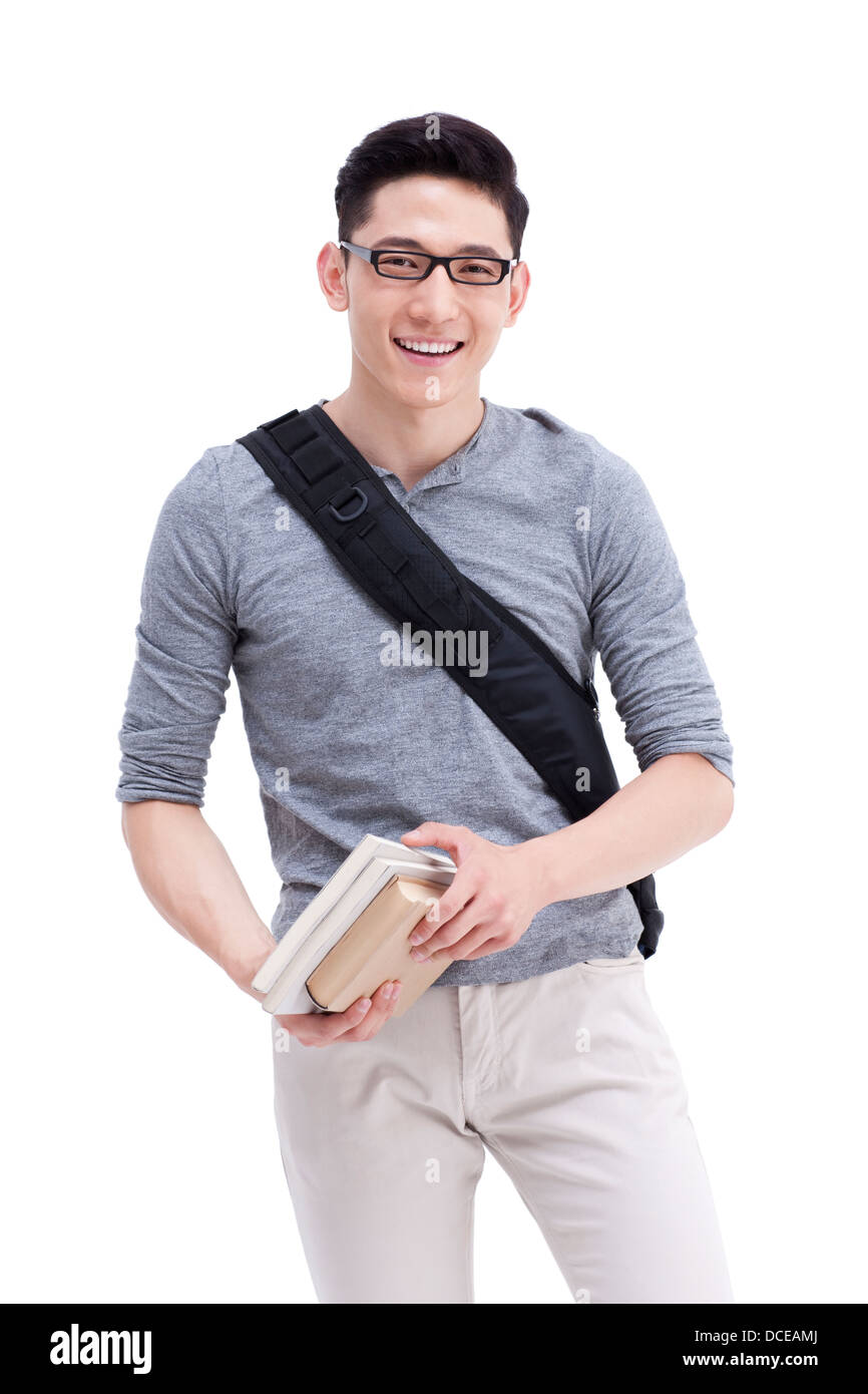 Male college student Stock Photo - Alamy