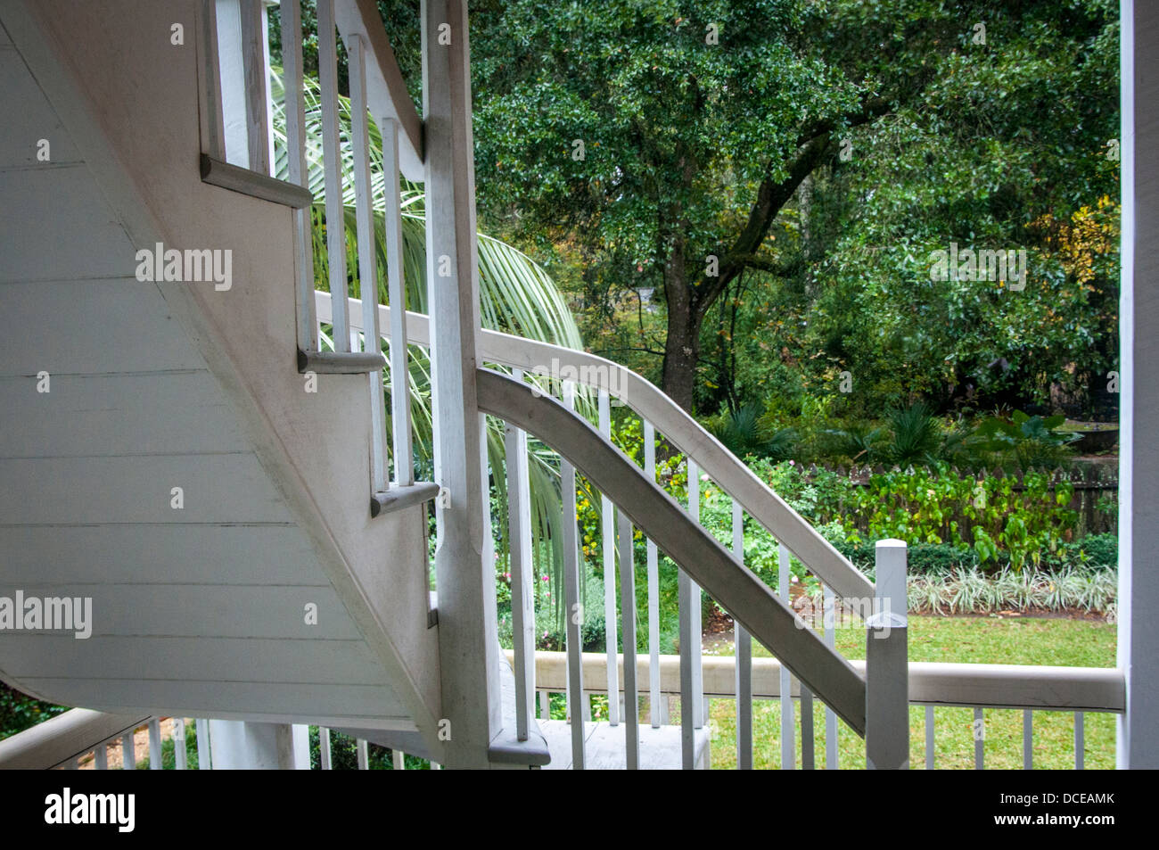USA, Louisiana, Atchafalaya Basin, Lake Martin, Breaux Bridge, Maison ...