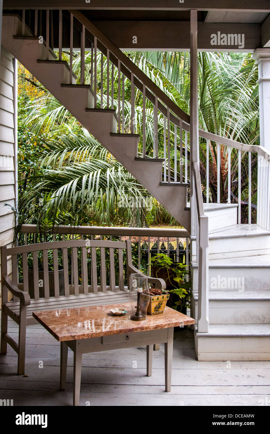 USA, Louisiana, Atchafalaya Basin, Lake Martin, Breaux Bridge, Maison ...