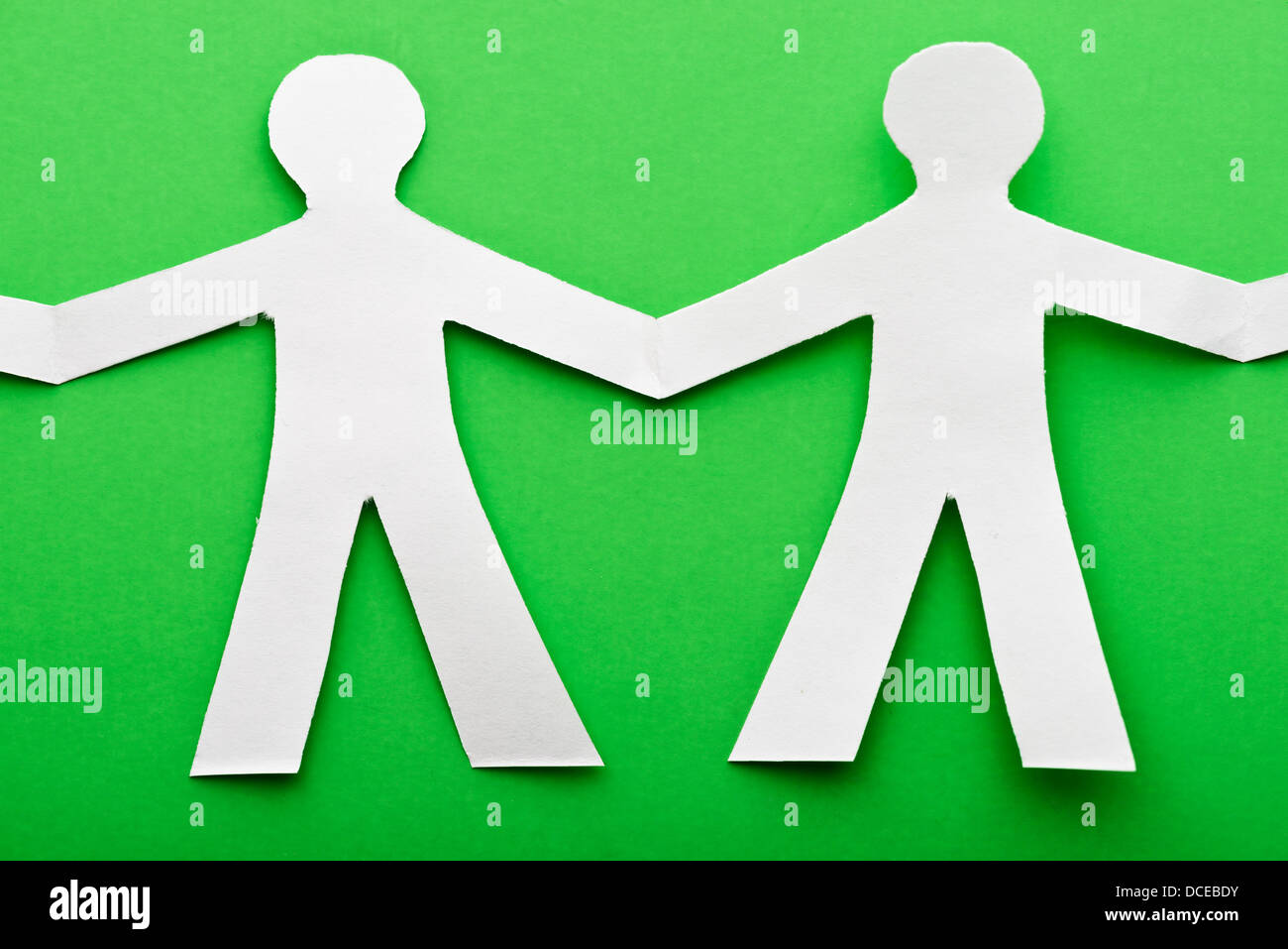 Paper Chain People High Resolution Stock Photography and Images - Alamy