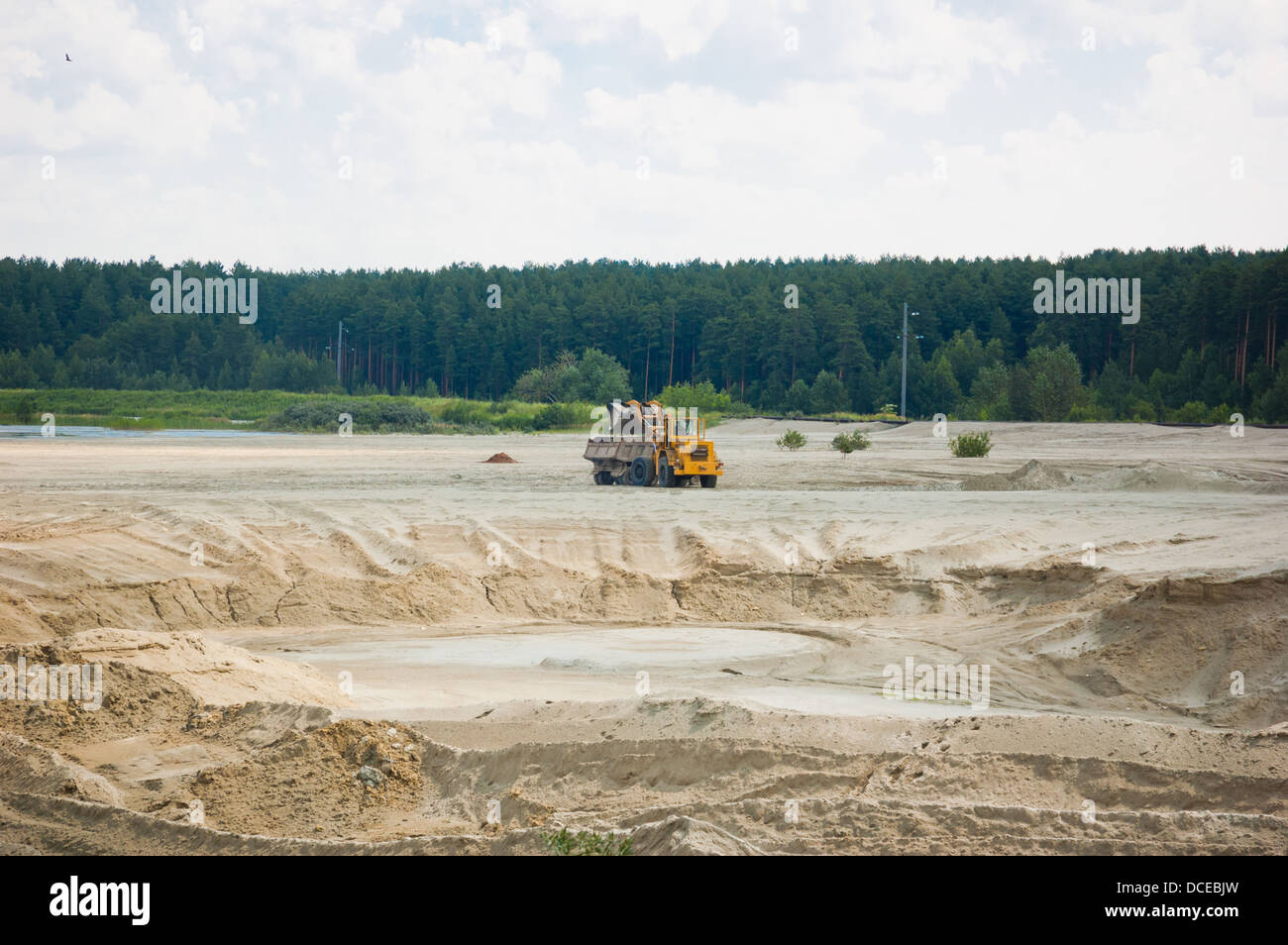 Open cast coal mine pit truck hi-res stock photography and images - Alamy