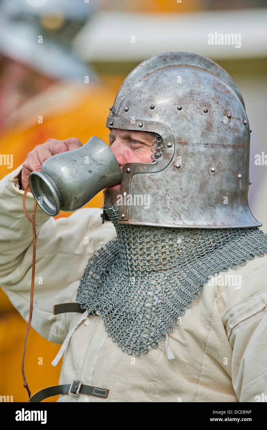 The 'Berkeley Skirmish' medieval re-enactments at Berkeley Castle near ...