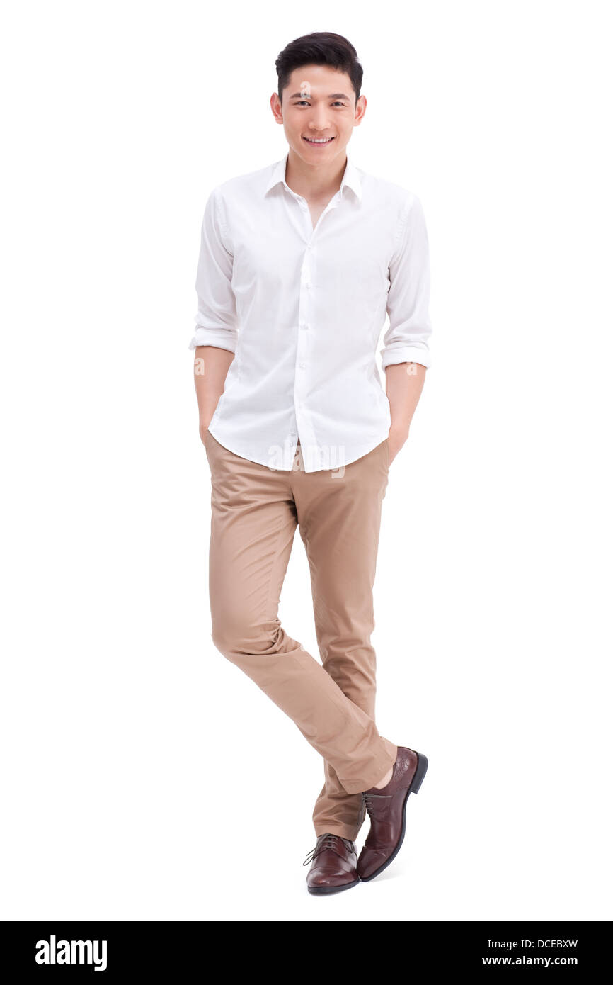 Portrait one handsome east Cut Out Stock Images & Pictures - Alamy