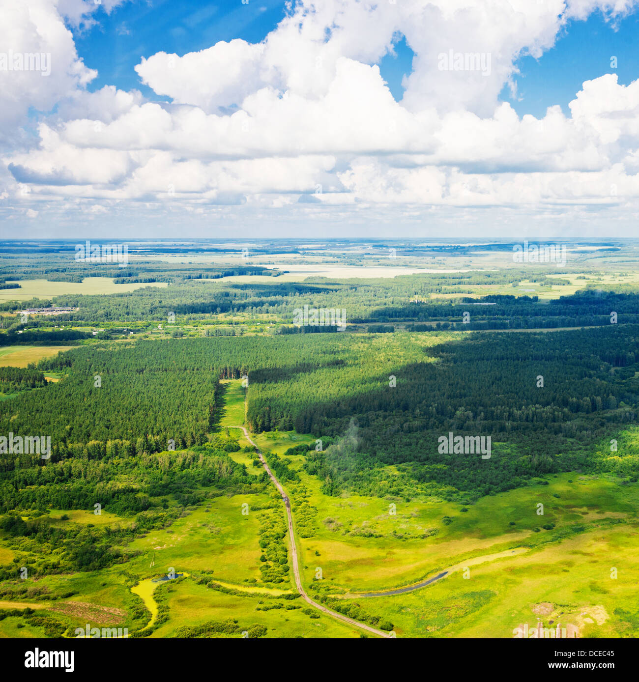 Planet earth birds eye view hi-res stock photography and images - Alamy