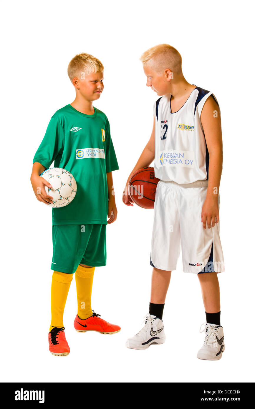 Ball brothers basketball Cut Out Stock Images & Pictures - Alamy
