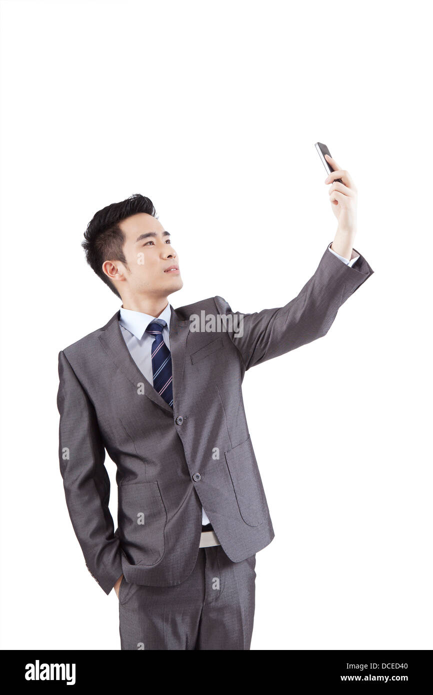 Self timer photograph hi-res stock photography and images - Alamy