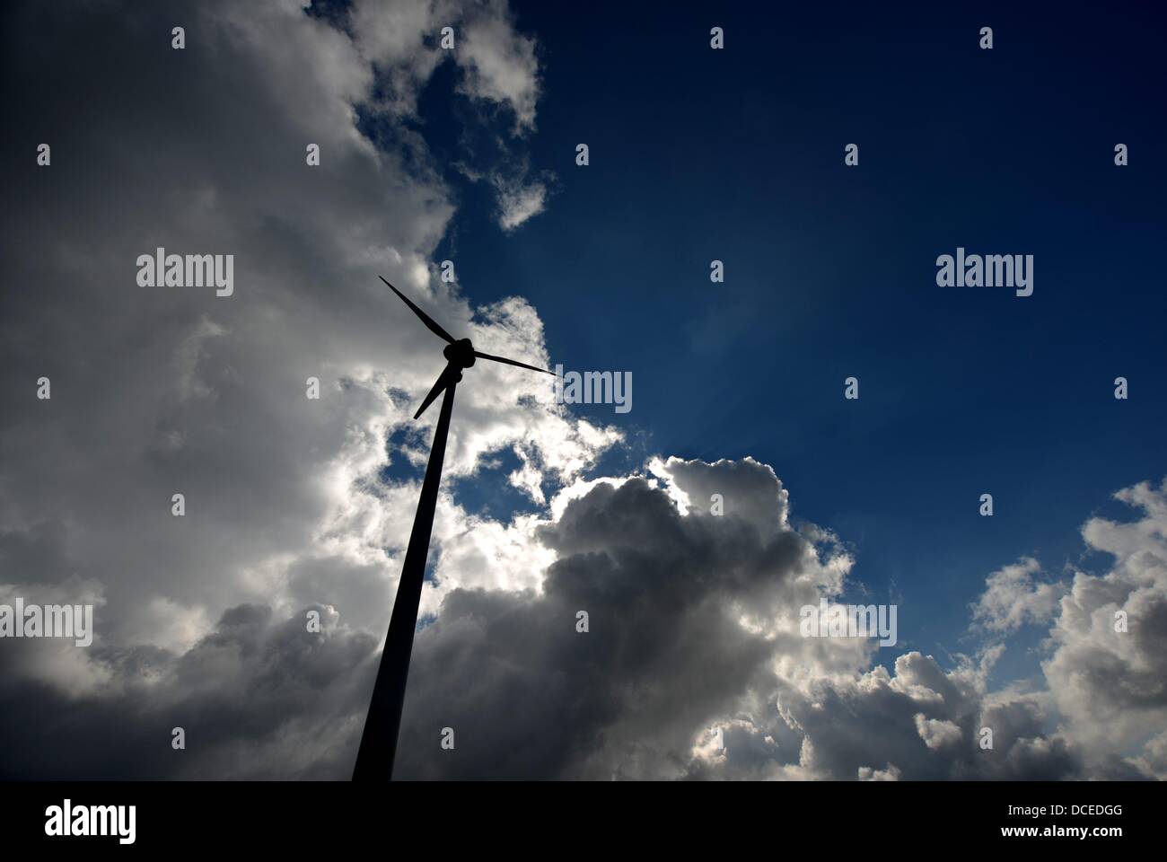 A wind turbine is a device that converts kinetic energy from the wind ...