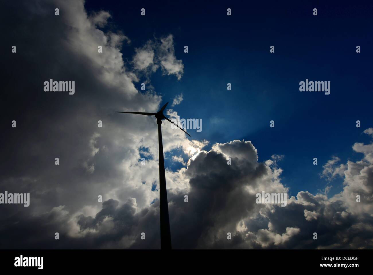 A wind turbine is a device that converts kinetic energy from the wind ...