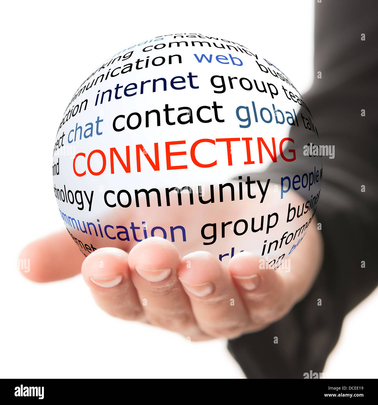 Connecting people logo hi-res stock photography and images - Alamy