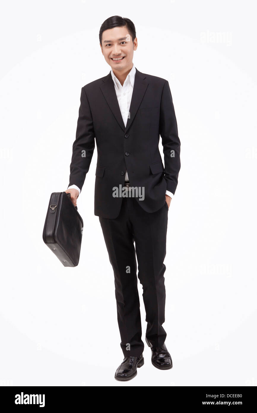 Business man happy work Stock Photo - Alamy