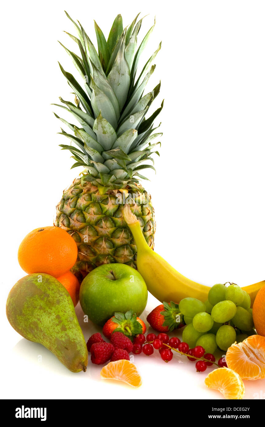 Stil life of fresh fruit Stock Photo - Alamy