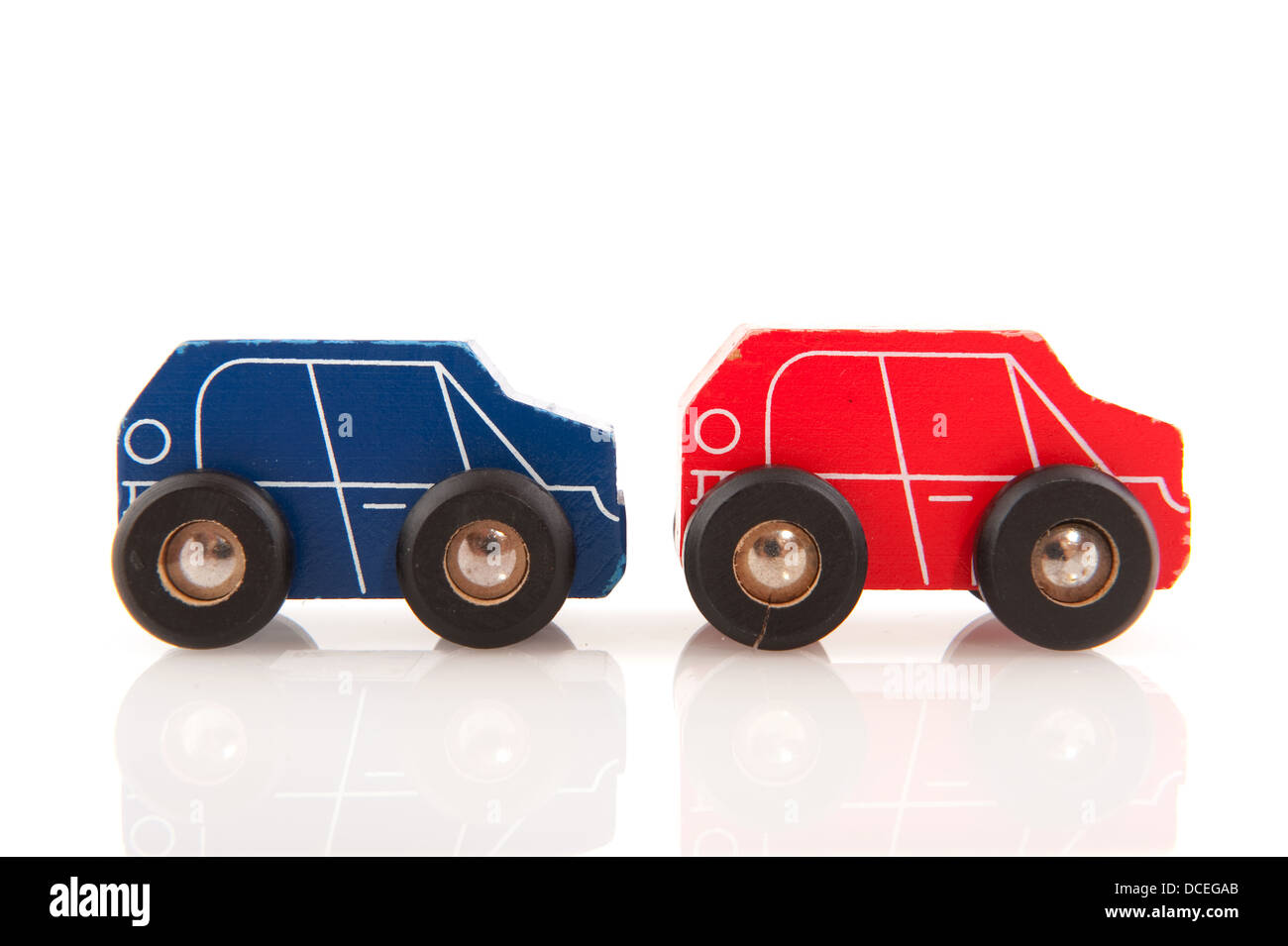 Row cars Cut Out Stock Images & Pictures - Alamy
