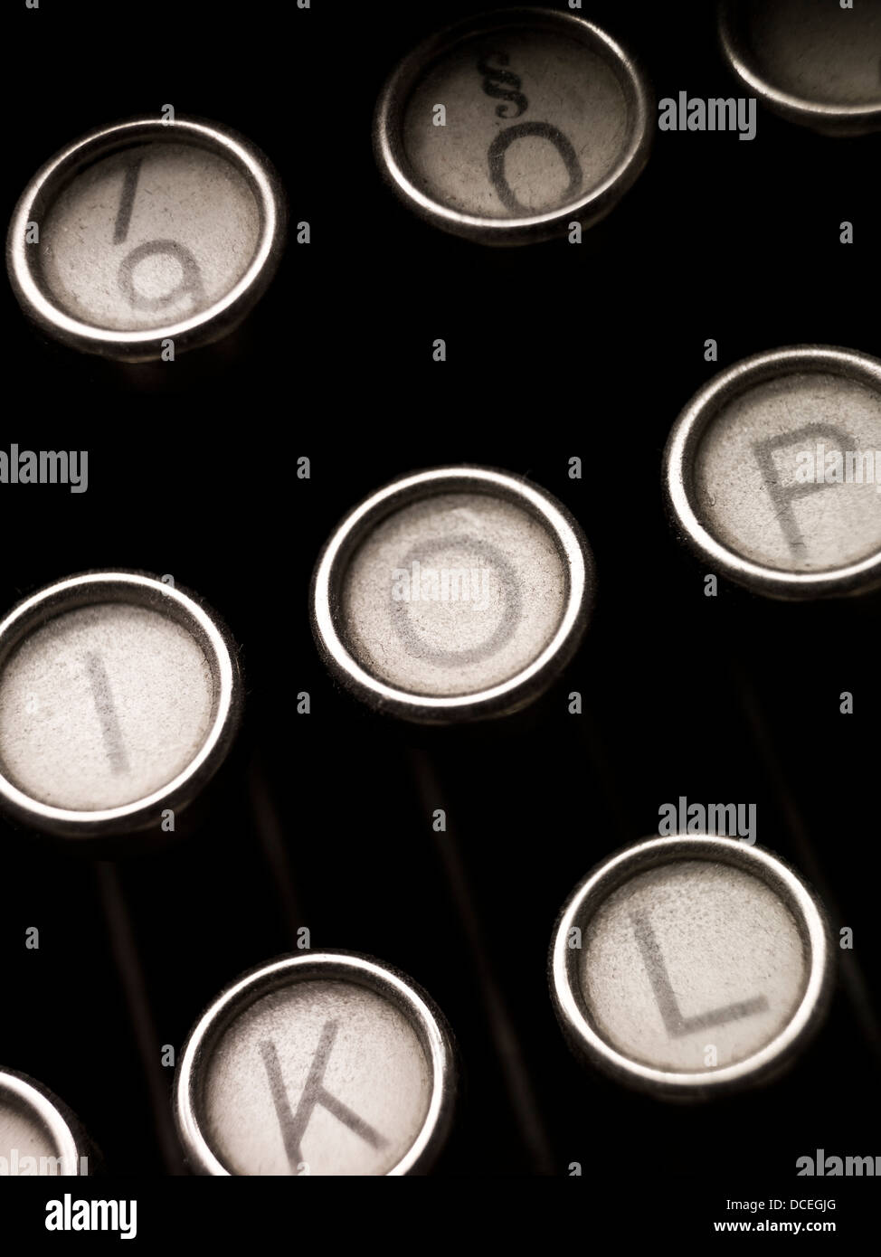 Typewriter letter p hi-res stock photography and images - Alamy