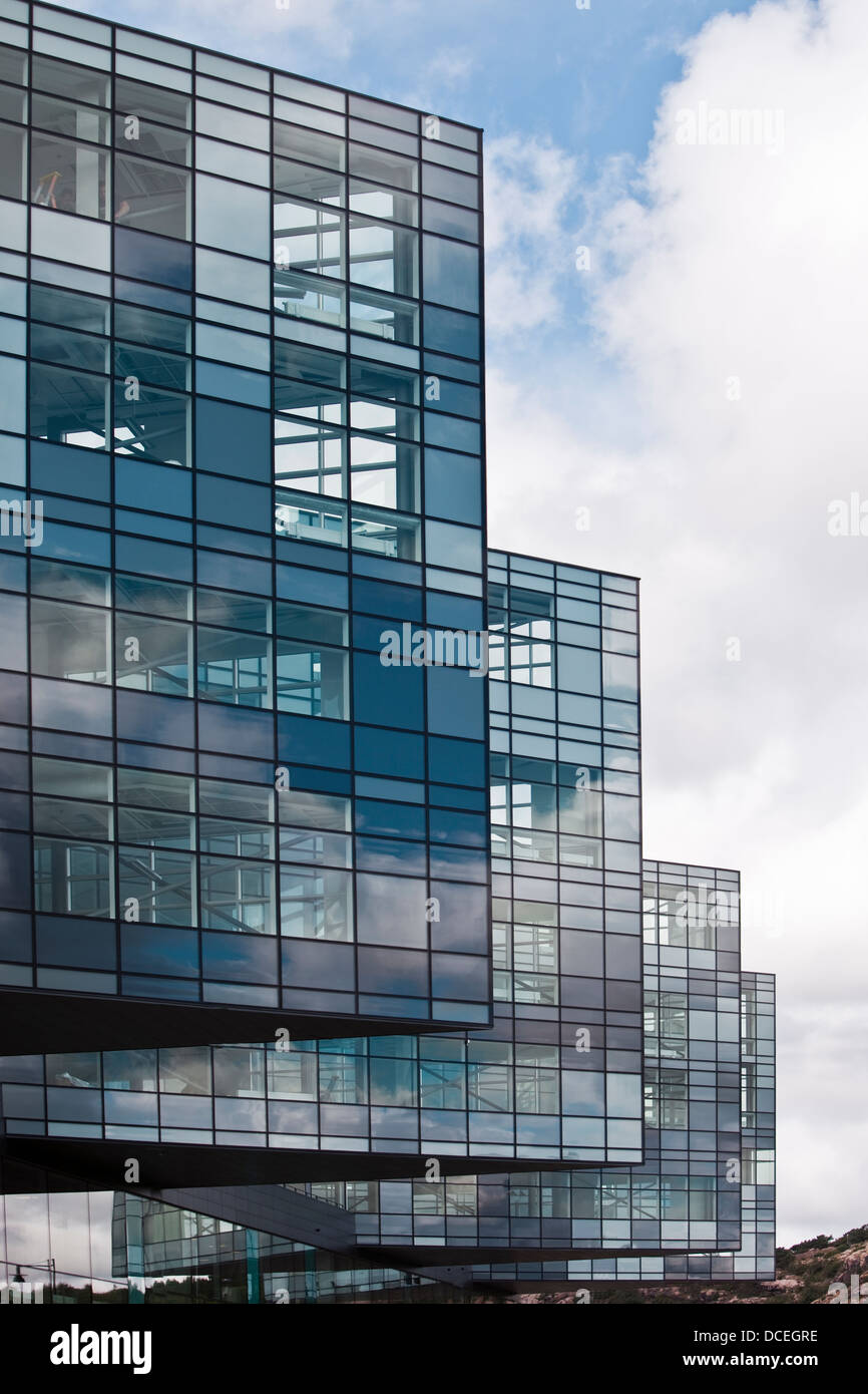 Futuristic Financial Building Stock Photo - Alamy