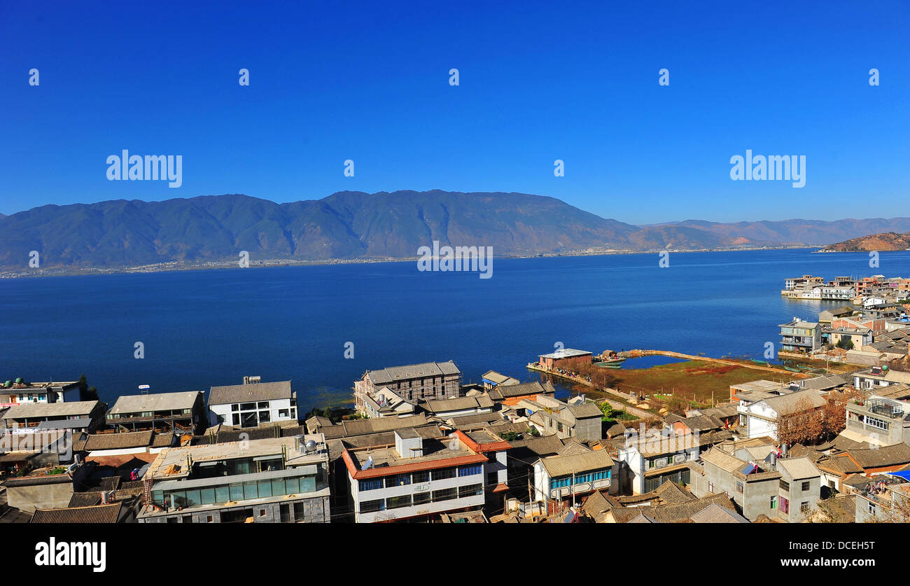 Shuanglang-a small fishing village in Dali City Yunnan Province China ...