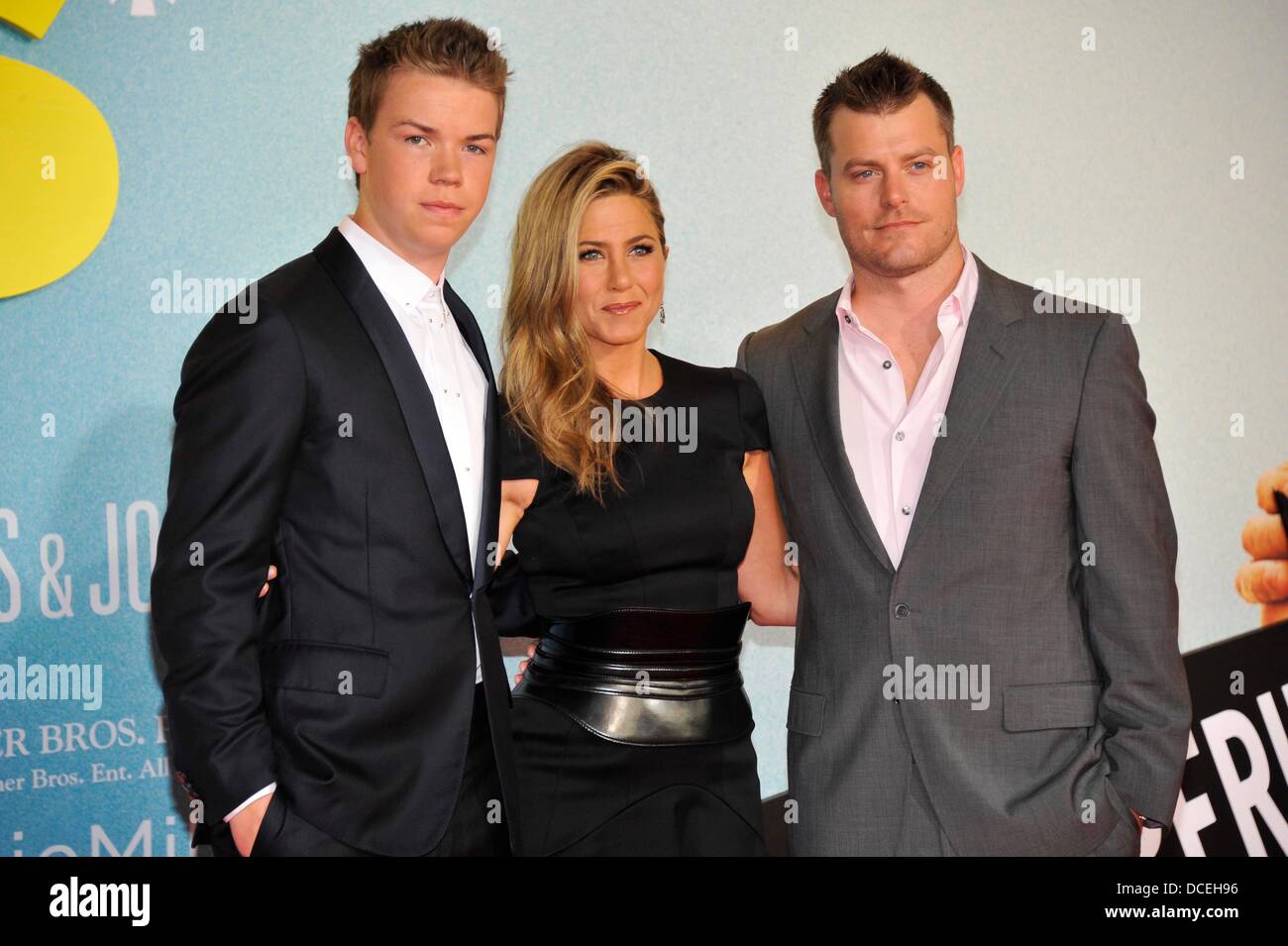 Berlin, Germany. 15th Aug, 2013. Will Poulter, Jennifer Aniston and ...