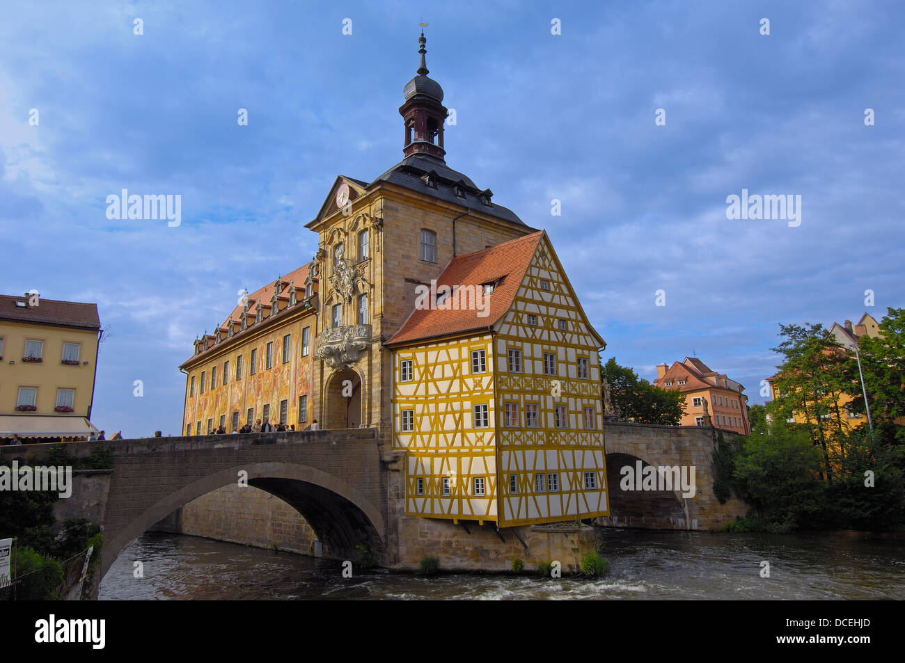 Bamberg, Altes Rathaus, Old Town Hall, UNESCO World Heritage site ...