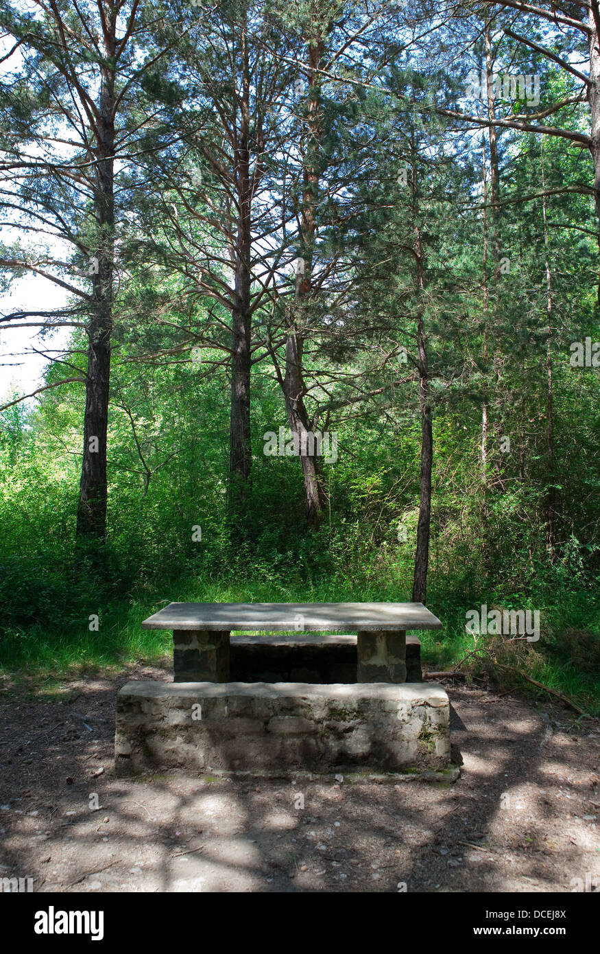 Pic nic table hi-res stock photography and images - Alamy