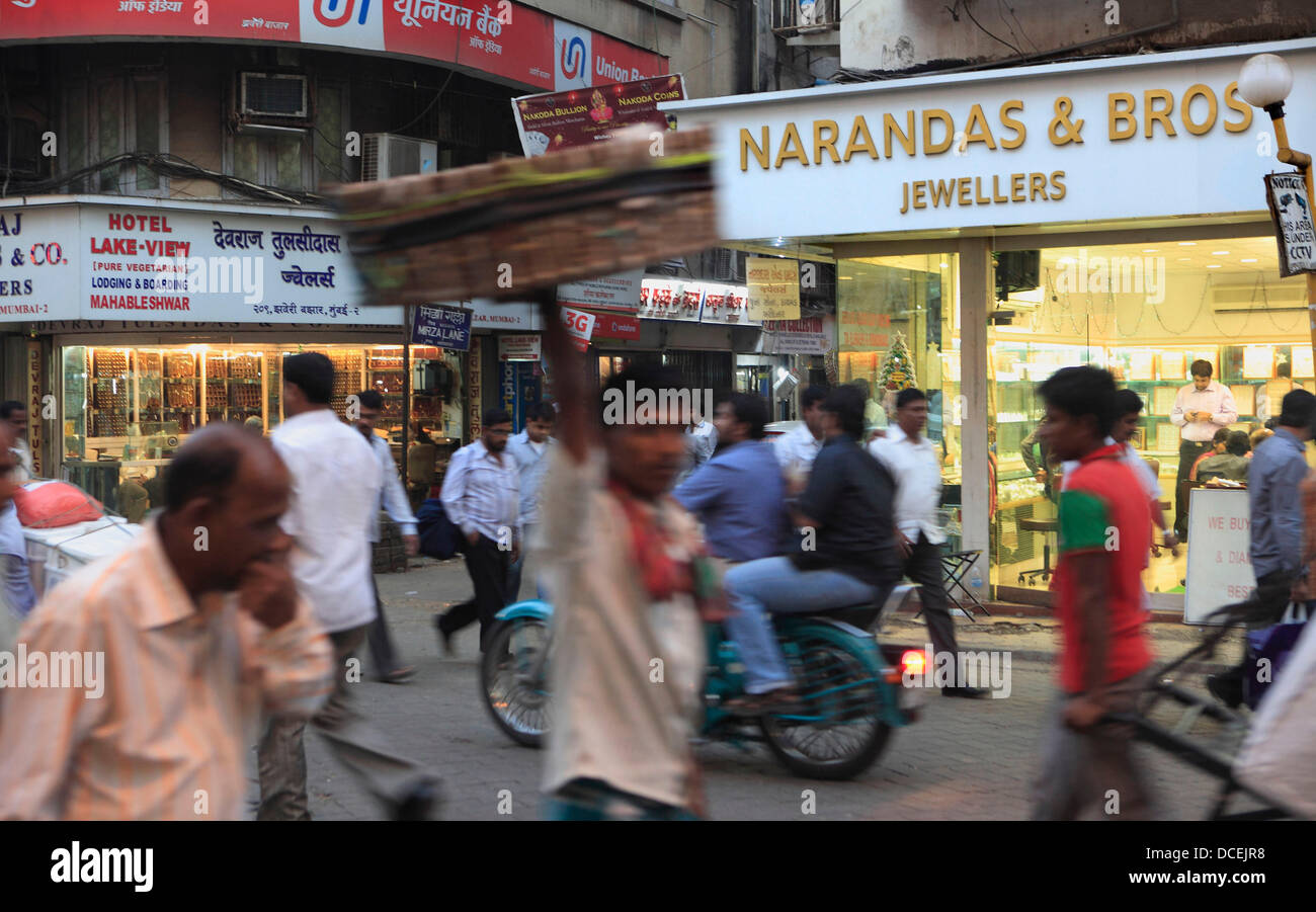 Zaveri bazaar hi-res stock photography and images - Alamy