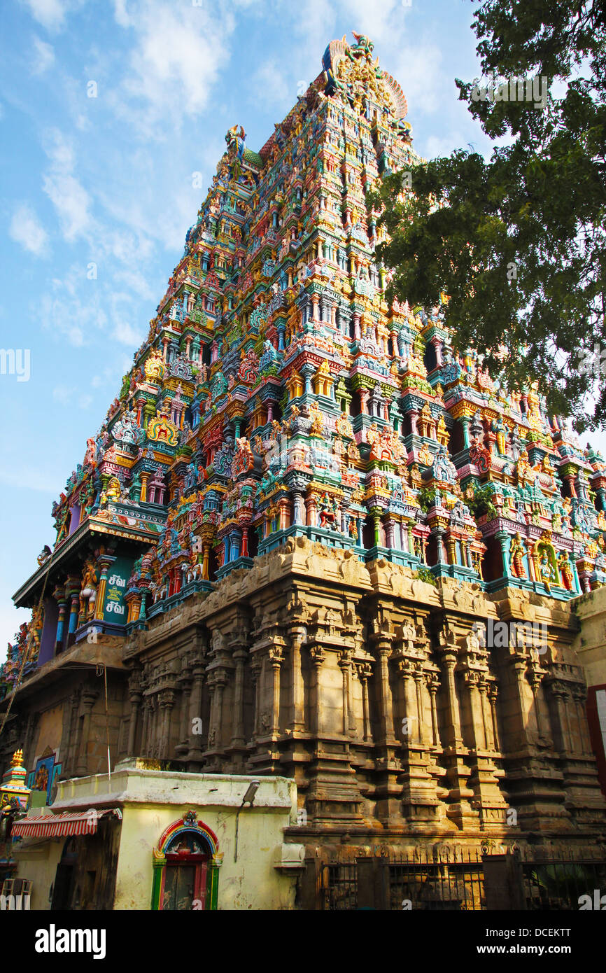 Meenakshi Amman Kovil is a historic Hindu temple located in the ...