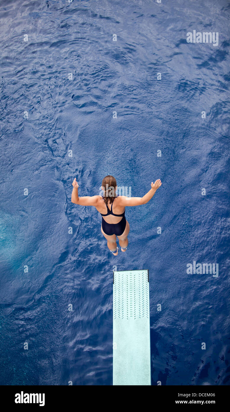 Female Diver Board High Resolution Stock Photography and Images - Alamy
