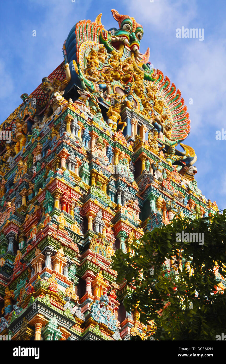 Meenakshi Amman Kovil is a historic Hindu temple located in the ...