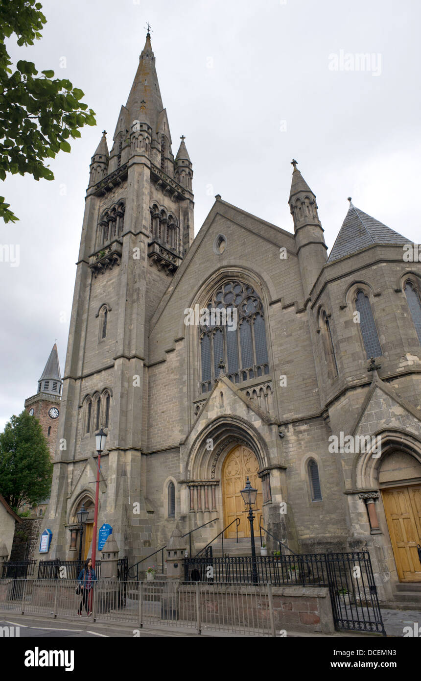 The Free North Church in Inverness Scotland Stock Photo - Alamy