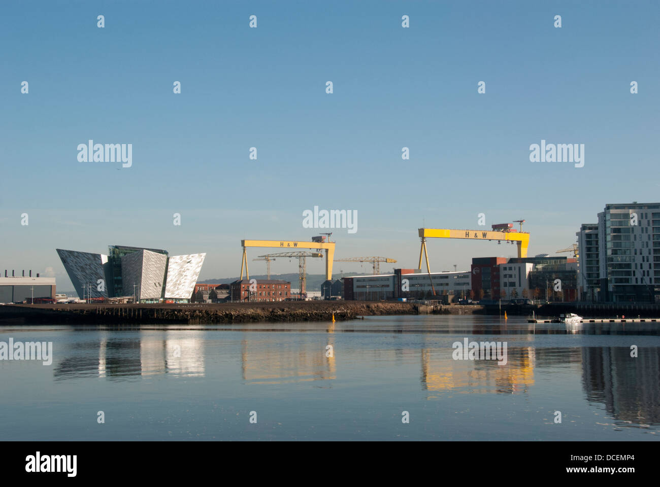 Lagan River Belfast Stock Photo - Alamy