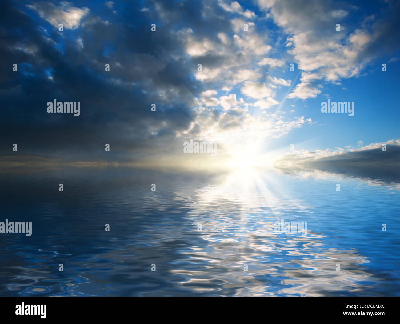 Stunning misty landscape sunset in hi-res stock photography and images ...