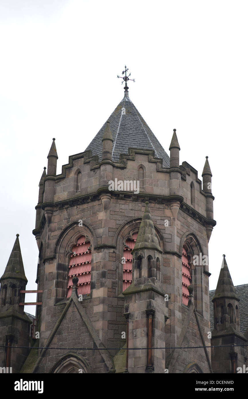East Church of Scotland on Academy Street in Inverness Stock Photo - Alamy