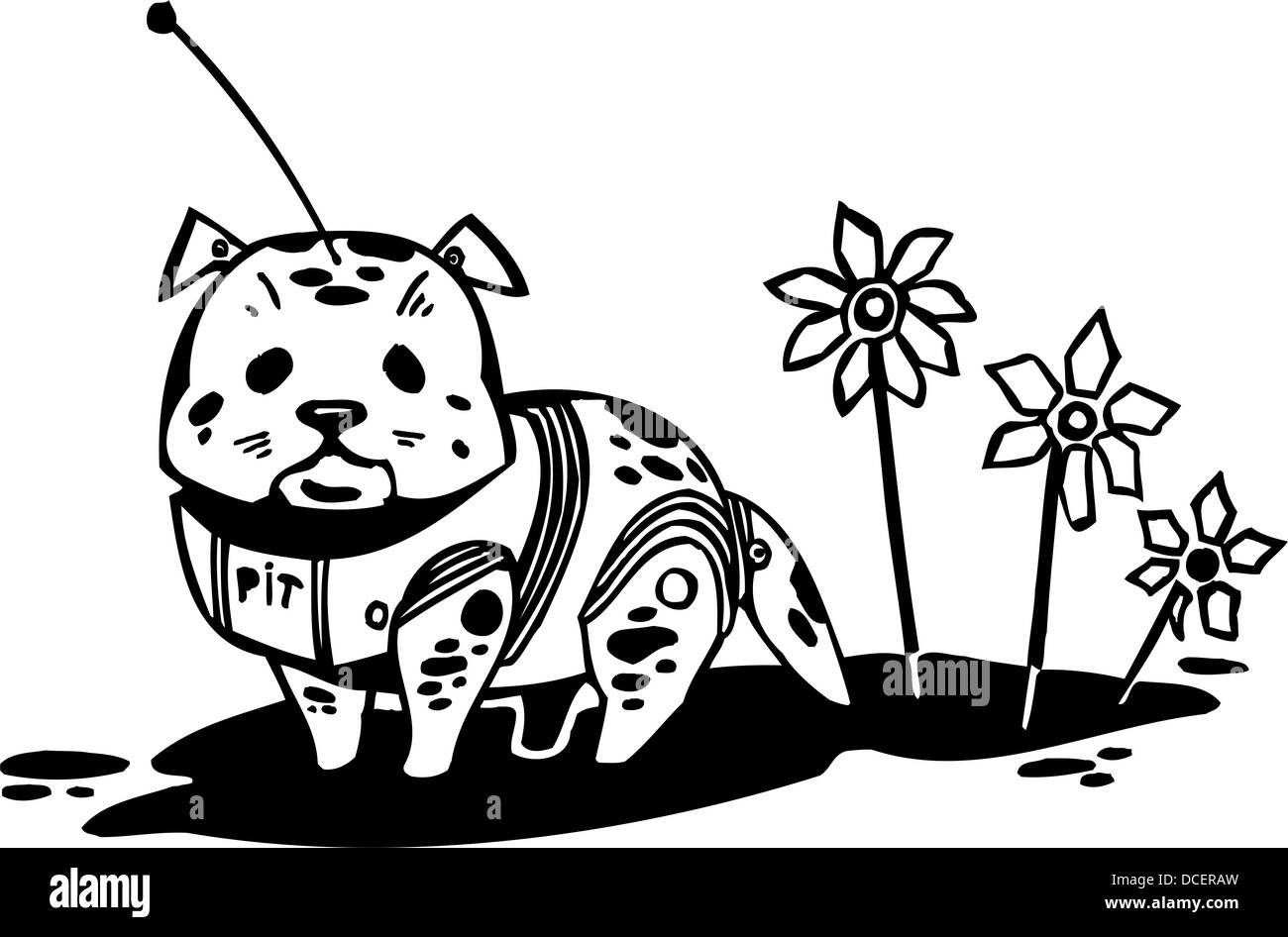 Vinyl-ready design Stock Photo - Alamy