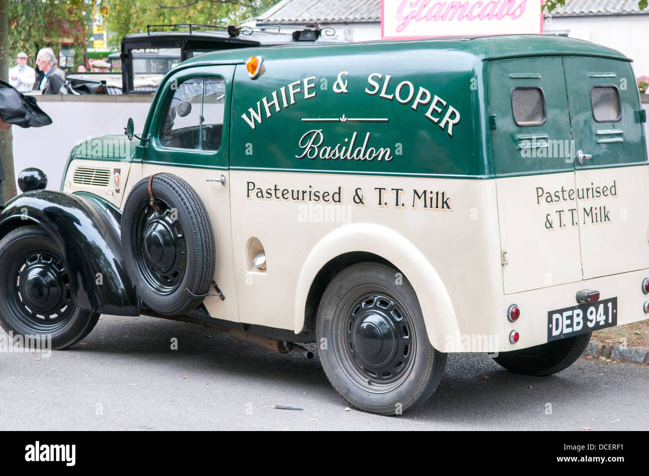 Old milk truck hi-res stock photography and images - Alamy