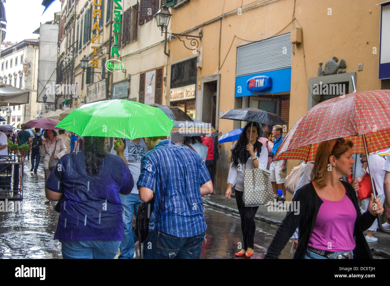 People in the Street Stock Photo - Alamy