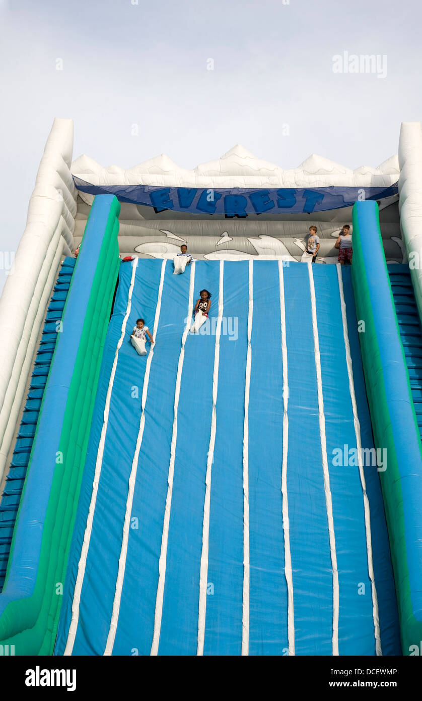 Inflatable slide hi-res stock photography and images - Alamy