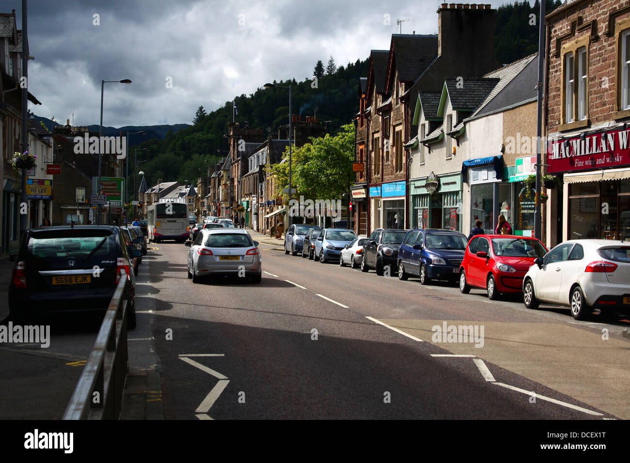 Callander main street hi-res stock photography and images - Alamy